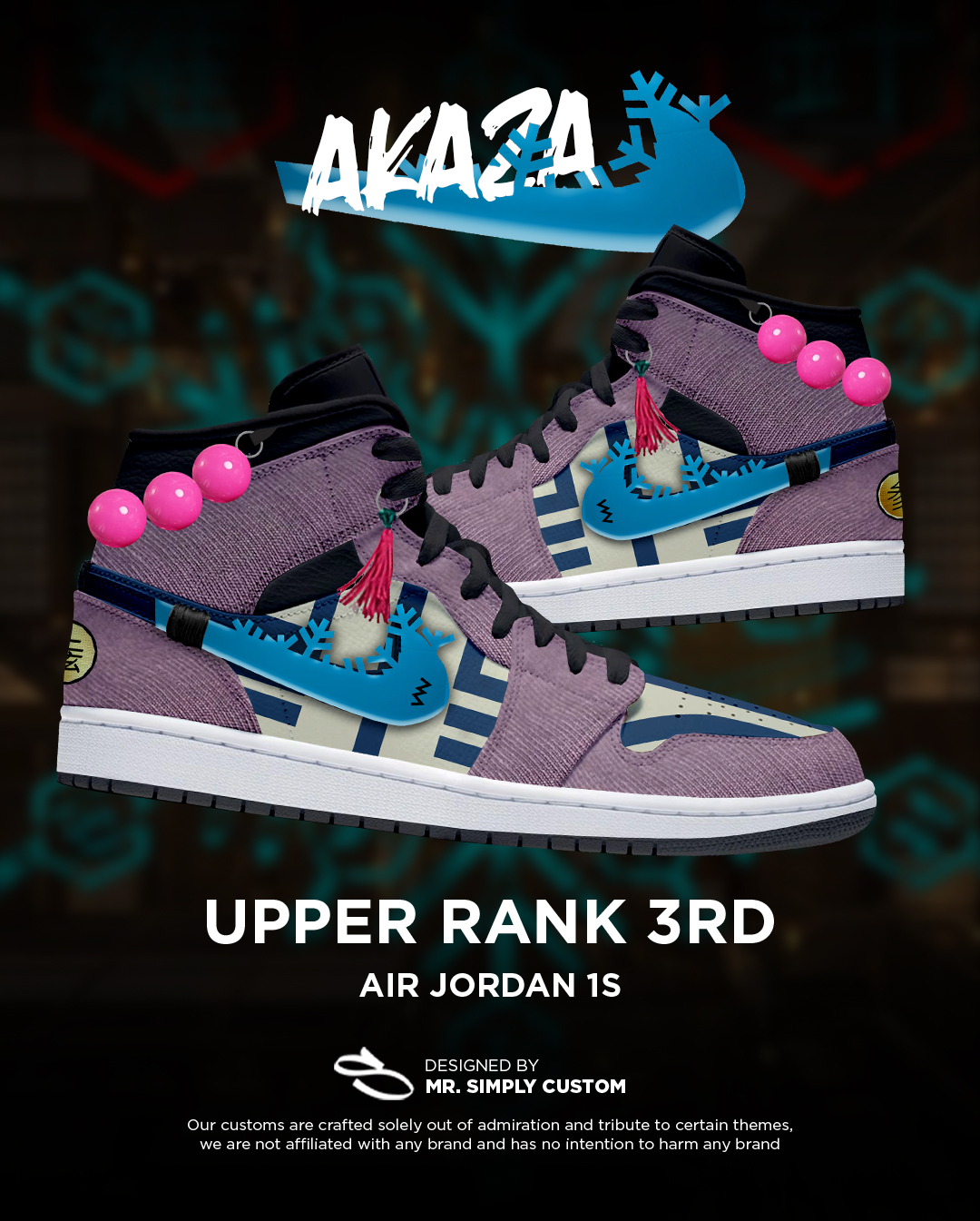 Demon Slayer - Akaza – Mr. Simply Custom