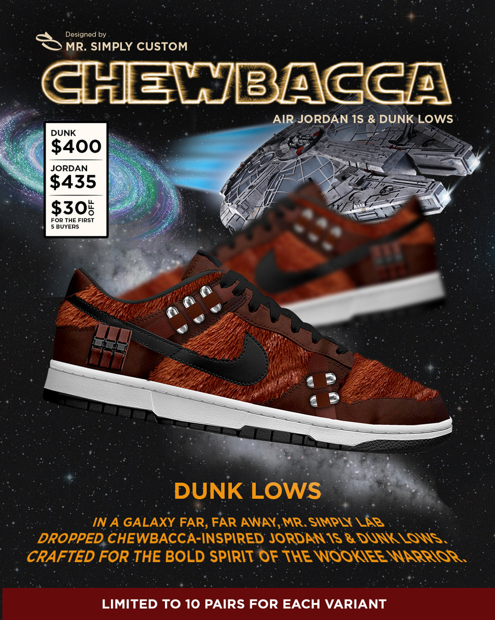 Chewbacca - Star Wars – Mr. Simply Custom